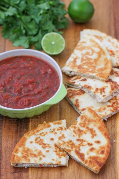 Chicken Quesadillas - Olga's Flavor Factory