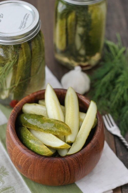 Dill Pickle Spears - Olga's Flavor Factory