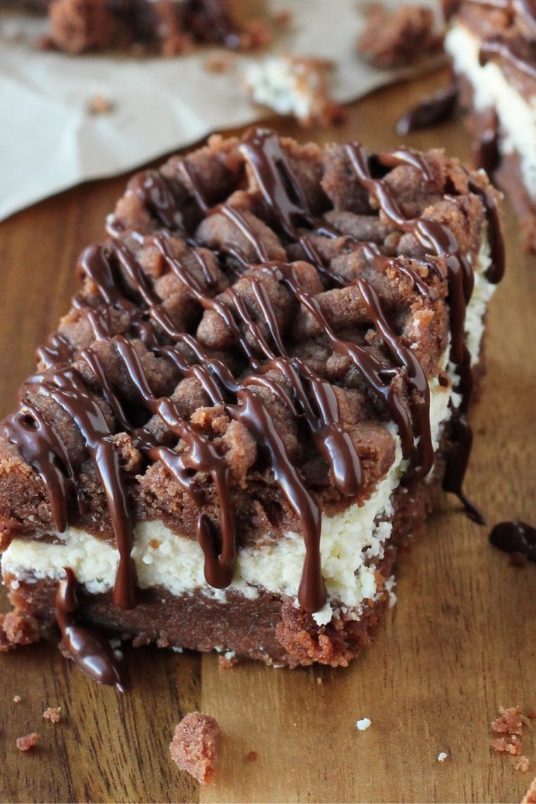 Chocolate Shortbread Bars - Olga's Flavor Factory