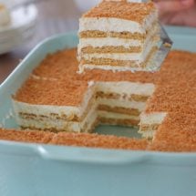 Graham Cracker Cake (No-Bake, 5 Ingredients) - Olga's Flavor Factory