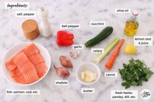 Fish and Vegetables En Papillote (Fish in Parchment) - Olga's Flavor ...