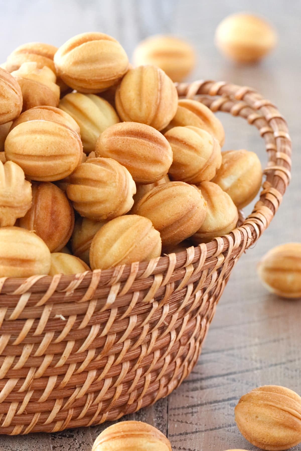 Russian Walnut Shaped Cookies - "Oreshki" - Olga's Flavor Factory